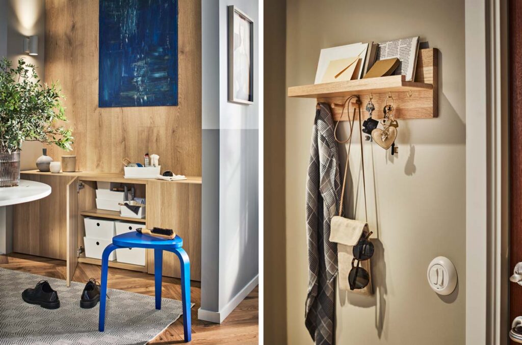 Så skapar du en välkomnande hall – med plats för allt | IKEA